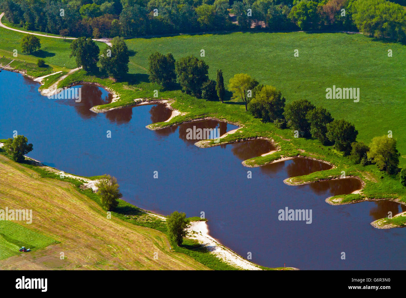 Geography travel germany landscapes elbe hi-res stock photography and ...