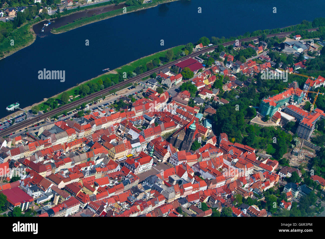 Pirna aerial hi-res stock photography and images - Alamy