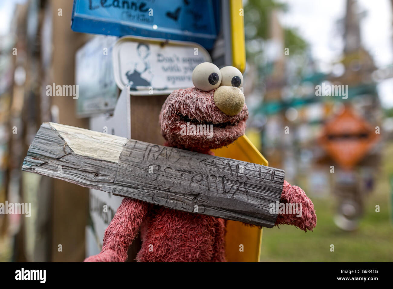 Sign post forest in Watson Lake, Yukon Stock Photo - Alamy