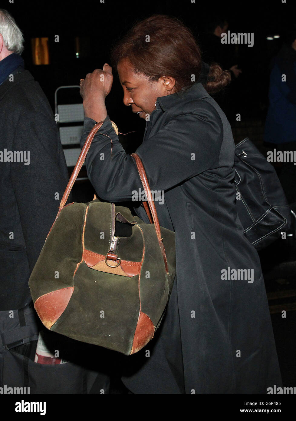 Constance briscoe leaving southwark crown court hi-res stock ...