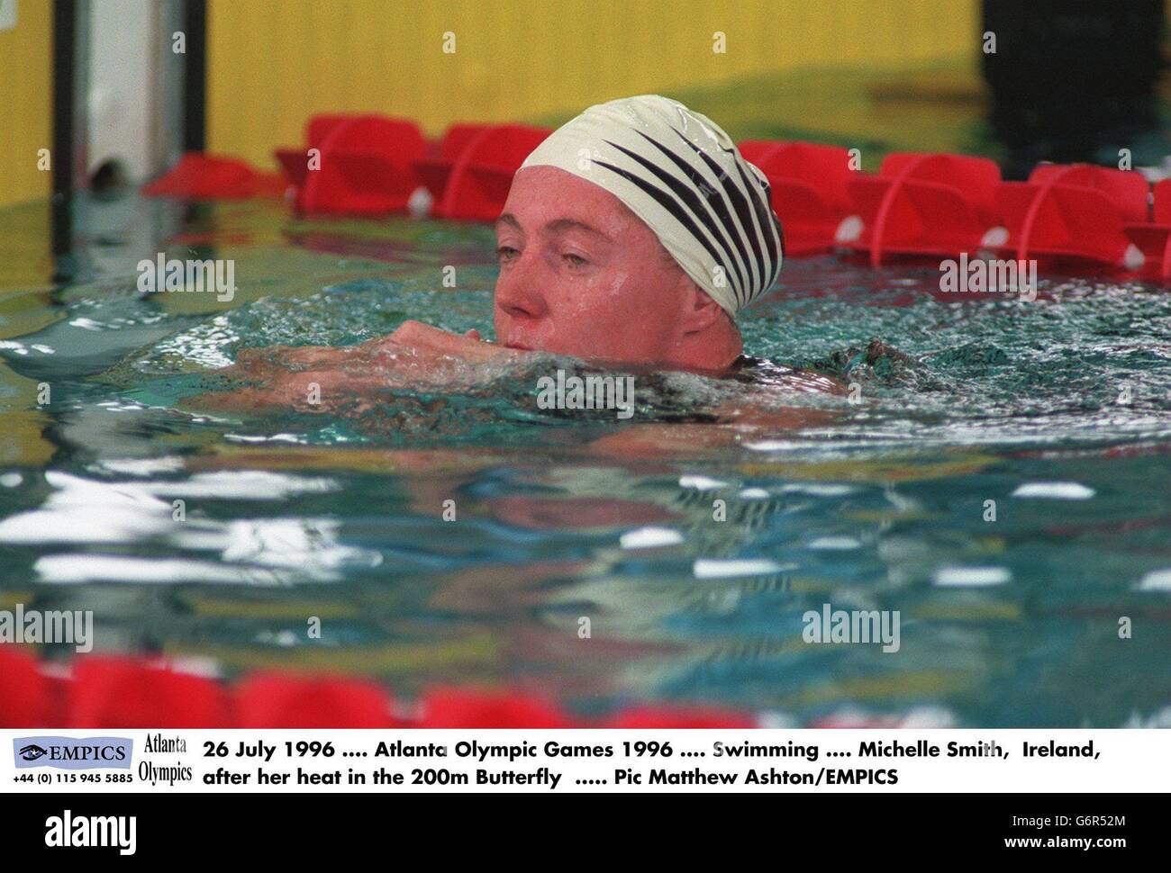 Atlanta Olympic Games 1996 .... Swimming Stock Photo - Alamy