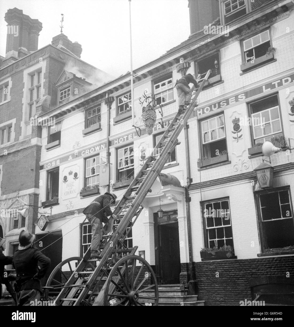 Work through building Black and White Stock Photos & Images - Alamy