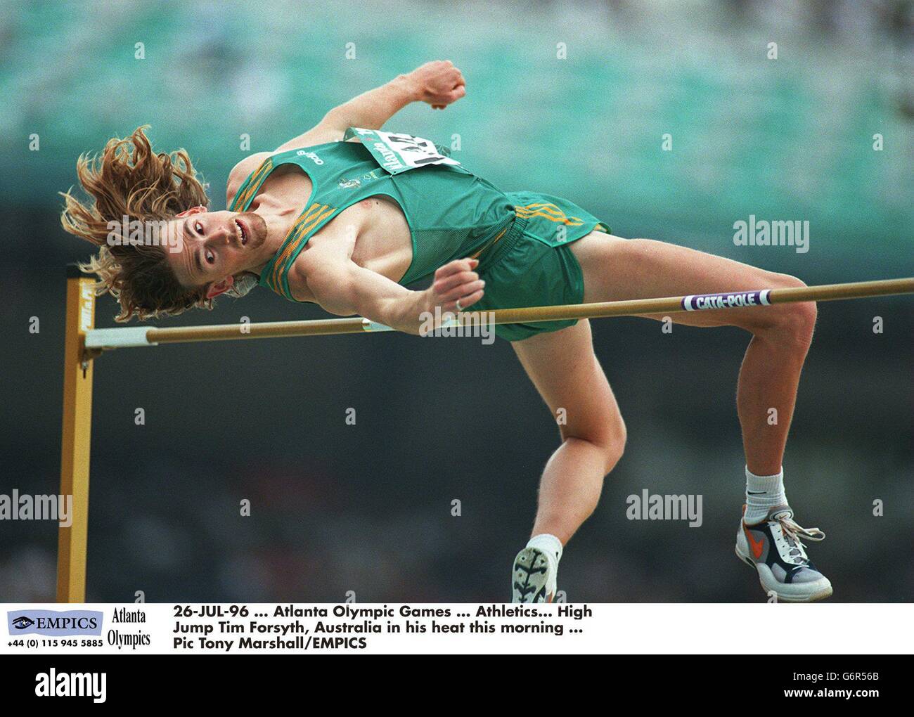 Atlanta Olympic Games ... Athletics ... High Jump Stock Photo - Alamy
