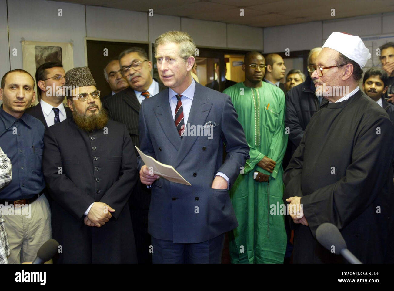 Prince Charles in Muslim debate Stock Photo - Alamy