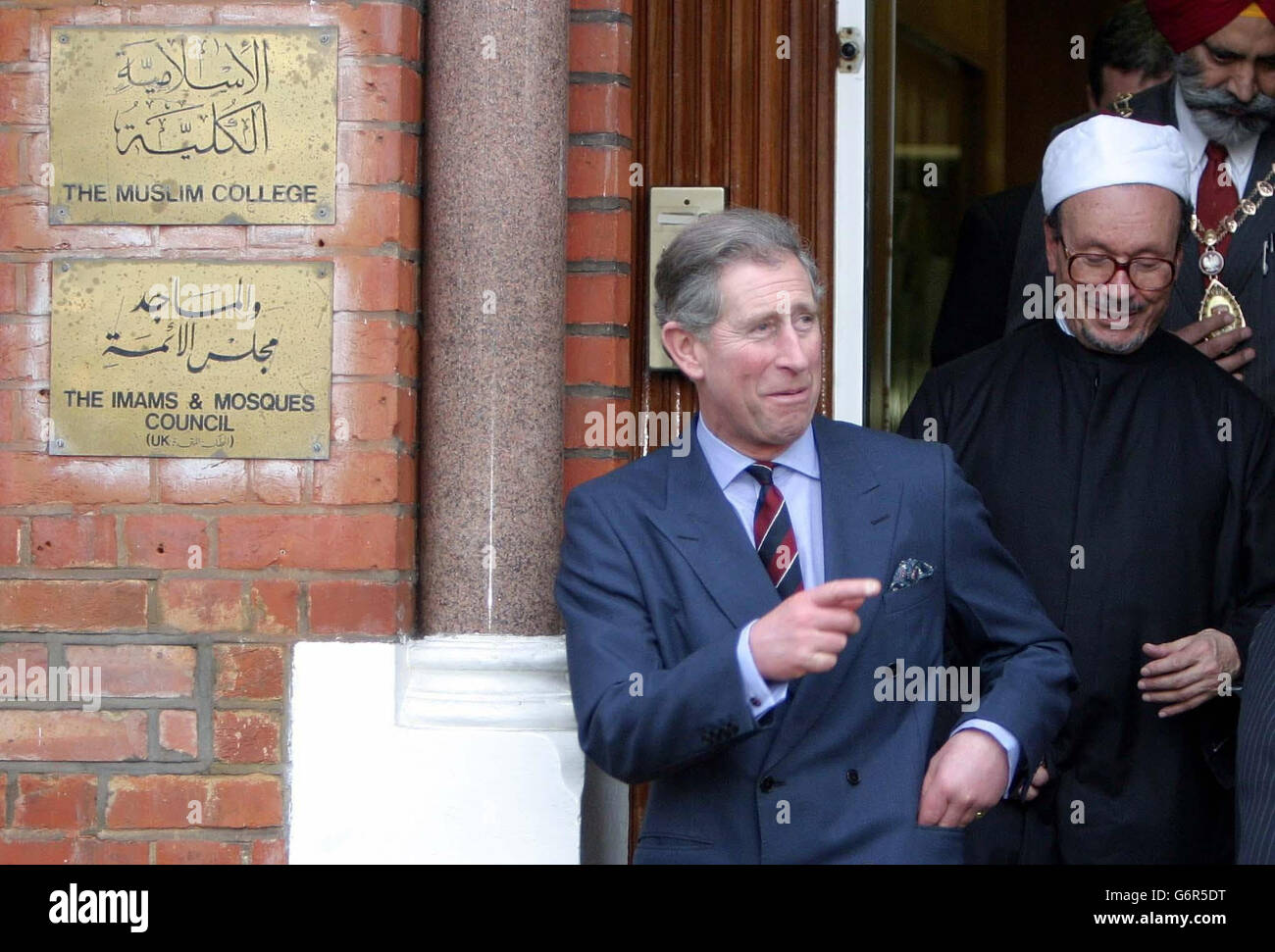 Prince Charles in Muslim debate Stock Photo - Alamy