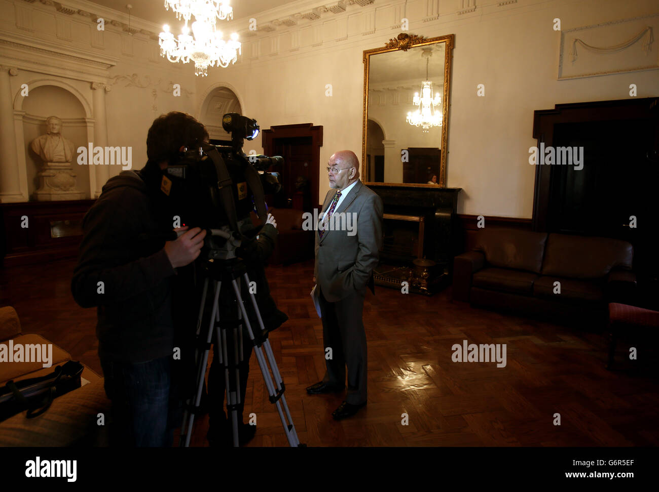 Minister for Education and Skills Ruairi Quinn at the Department of ...