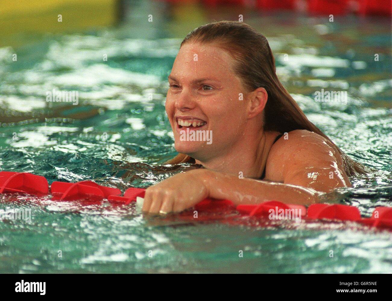 Atlanta Olympic Games ... Swimming ... Women's 50m Freestyle Heats ...