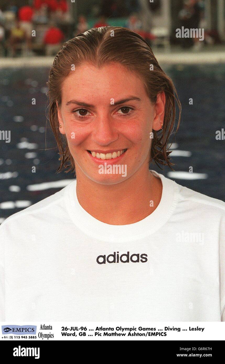 26-JUL-96 ... Atlanta Olympic Games ... Diving ... Lesley Ward, GB ...