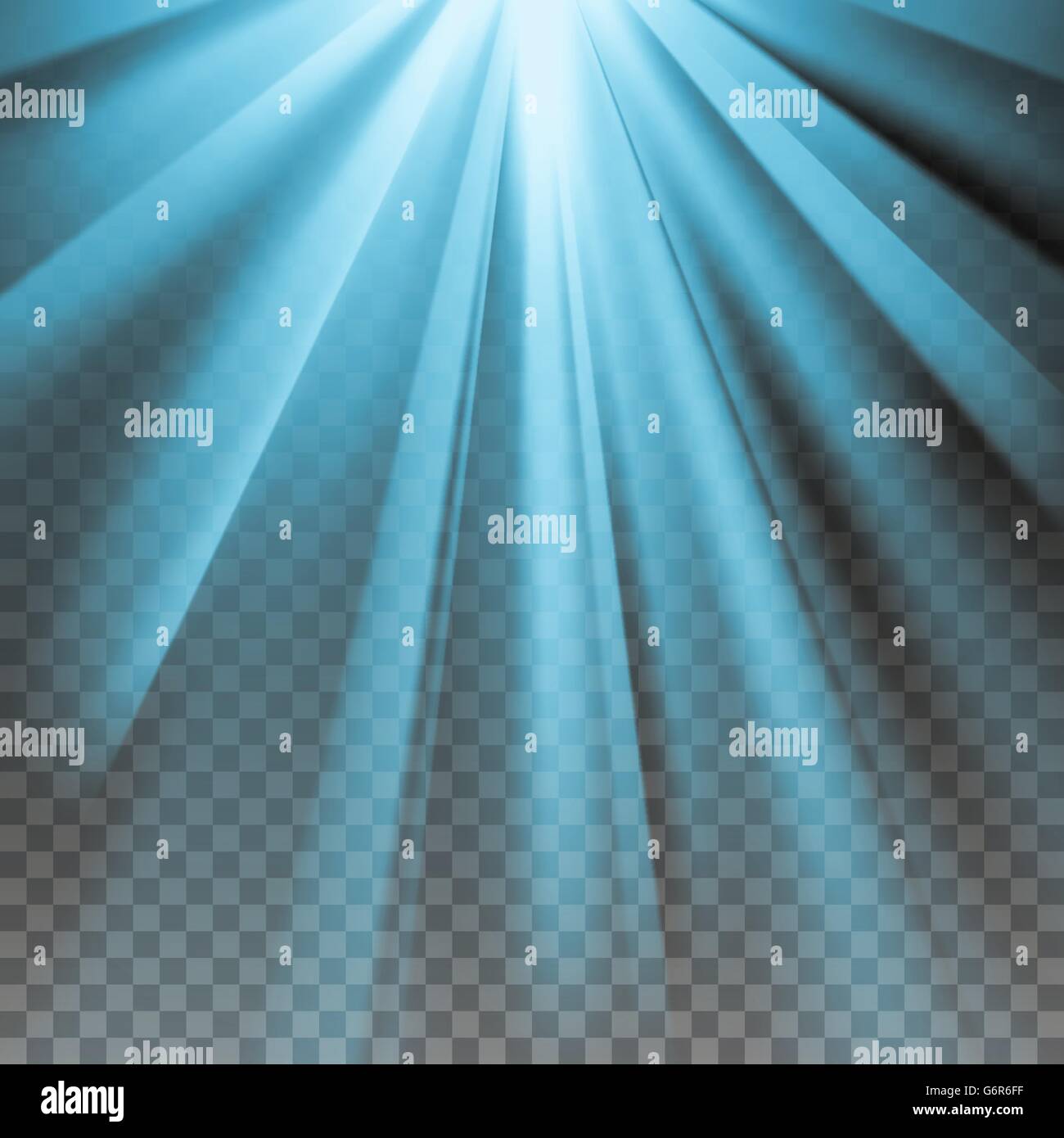 Blue flare rays Stock Vector Image & Art - Alamy