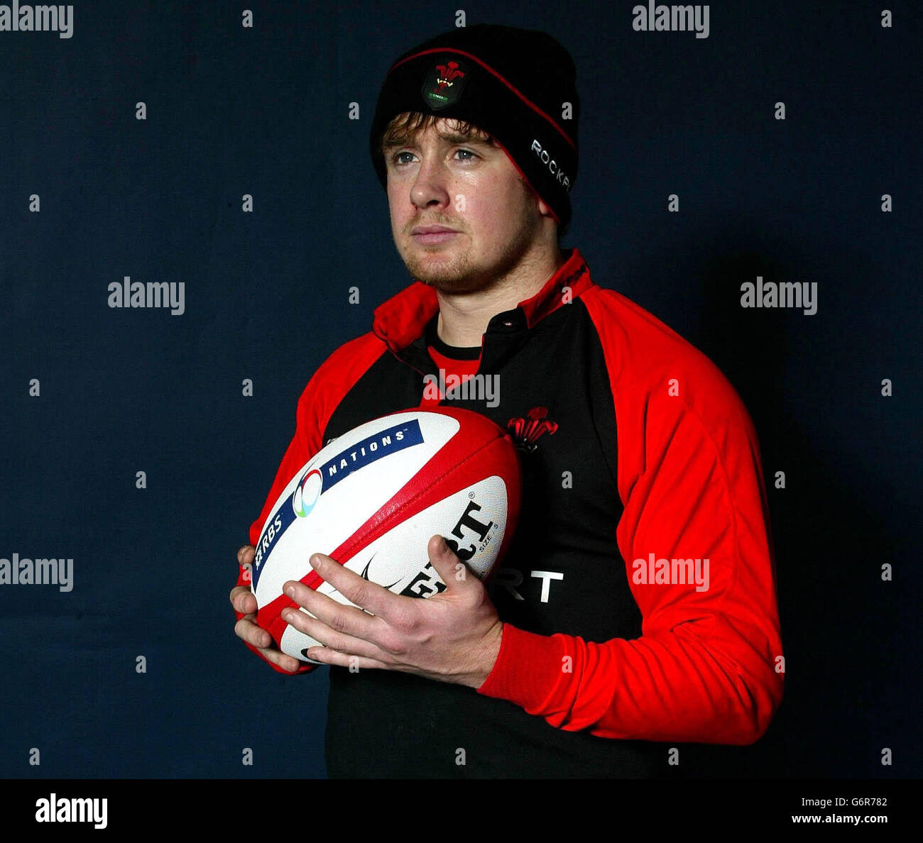 Sport rugby union rbs six nations 6nat04 shane williams hi-res stock ...