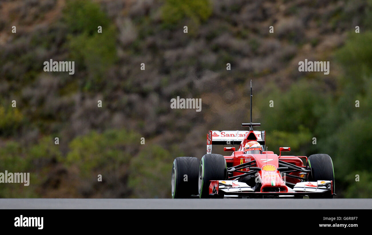 Formula One - 2014 Testing - Day Two - Circuito de Jerez. Ferrari ...