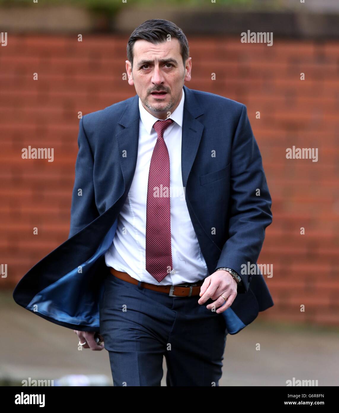 Coronation Street actor Chris Gascoyne arrives at Preston Crown Court ...