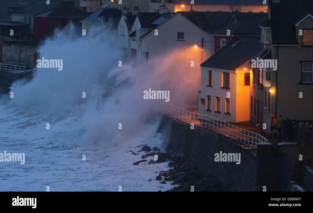 Winter weather Feb 1st Stock Photo - Alamy