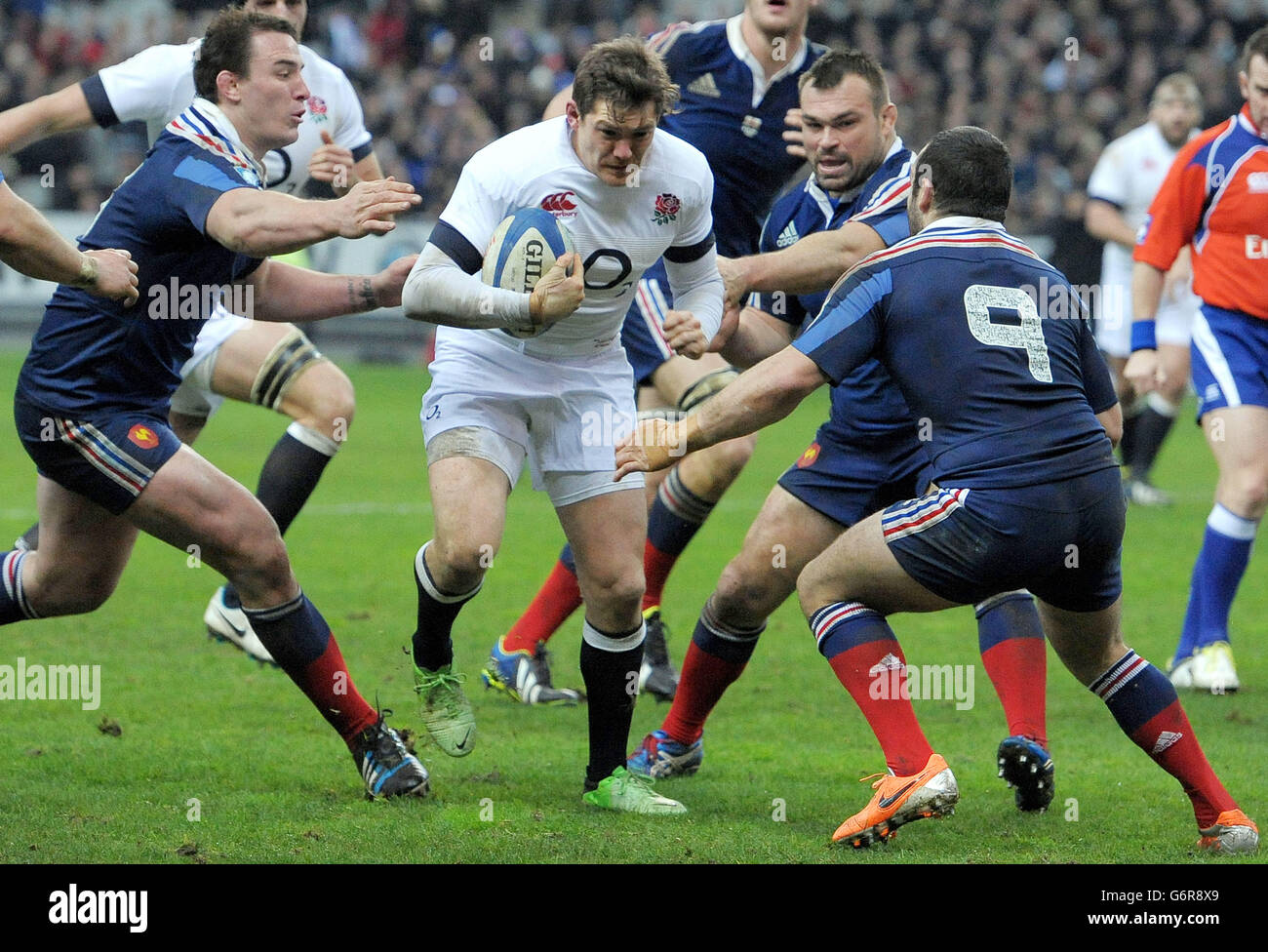 Rugby Union - RBS 6 Nations - France v England - Stade de France Stock ...