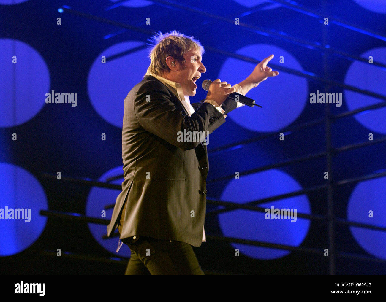 Duran Duran The 2004 Brit Awards Stock Photo - Alamy