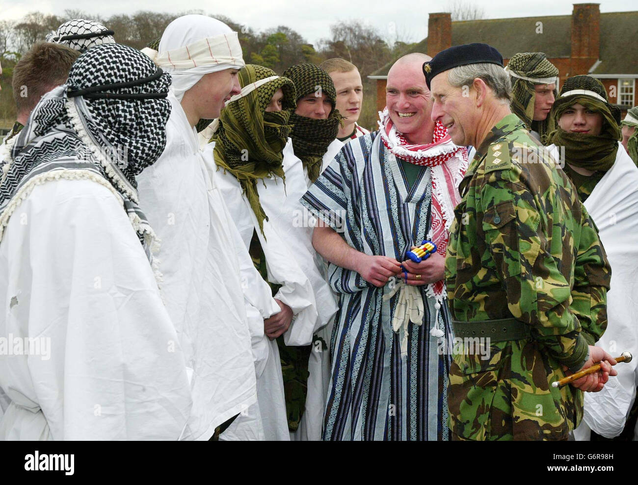 Prince charles wearing military uniform hi-res stock photography and ...