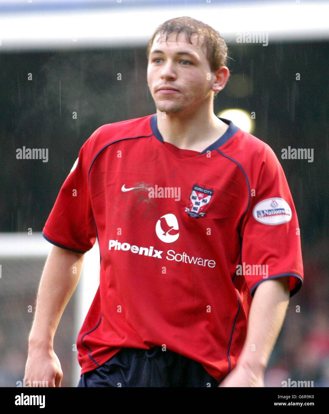 York City's Richard Cooper in action during the Nationwide Division ...