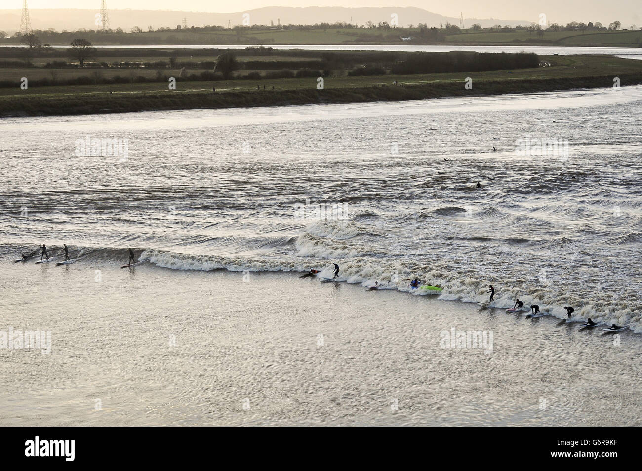 Winter weather Feb 2nd Stock Photo - Alamy