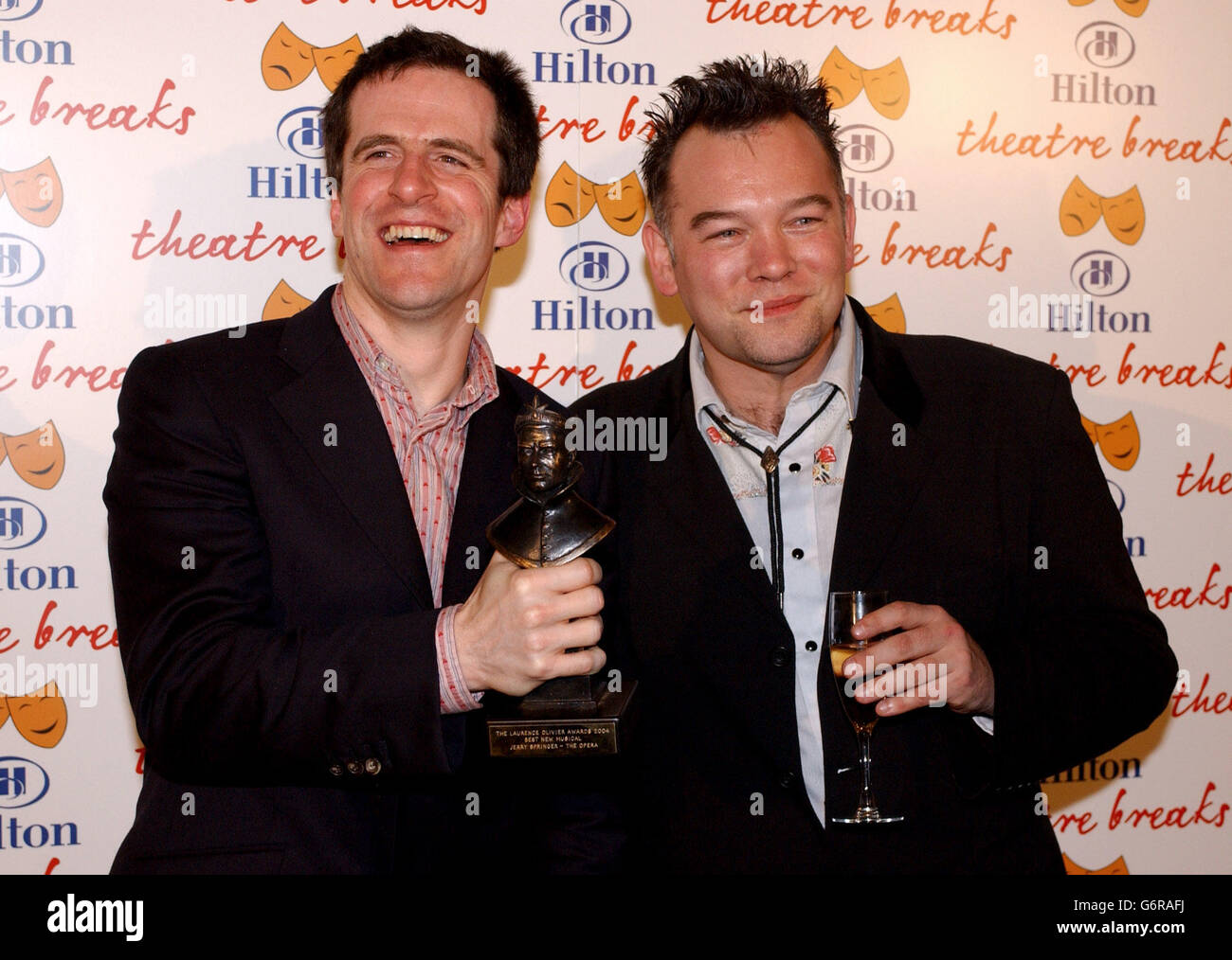 Lee & Thomas Olivier Awards 2004 Stock Photo - Alamy