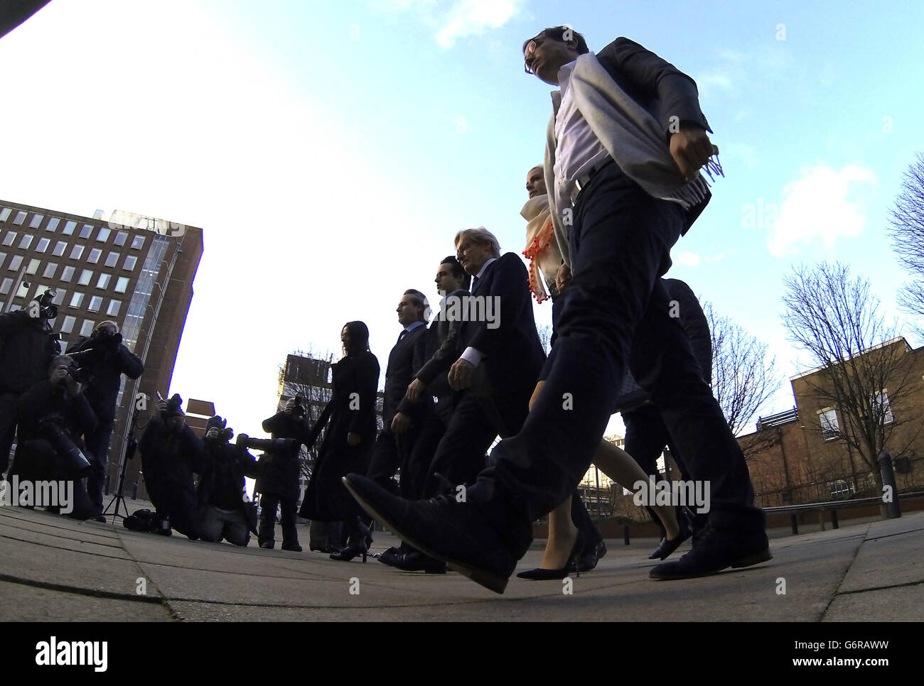 Bill Roache court case Stock Photo - Alamy