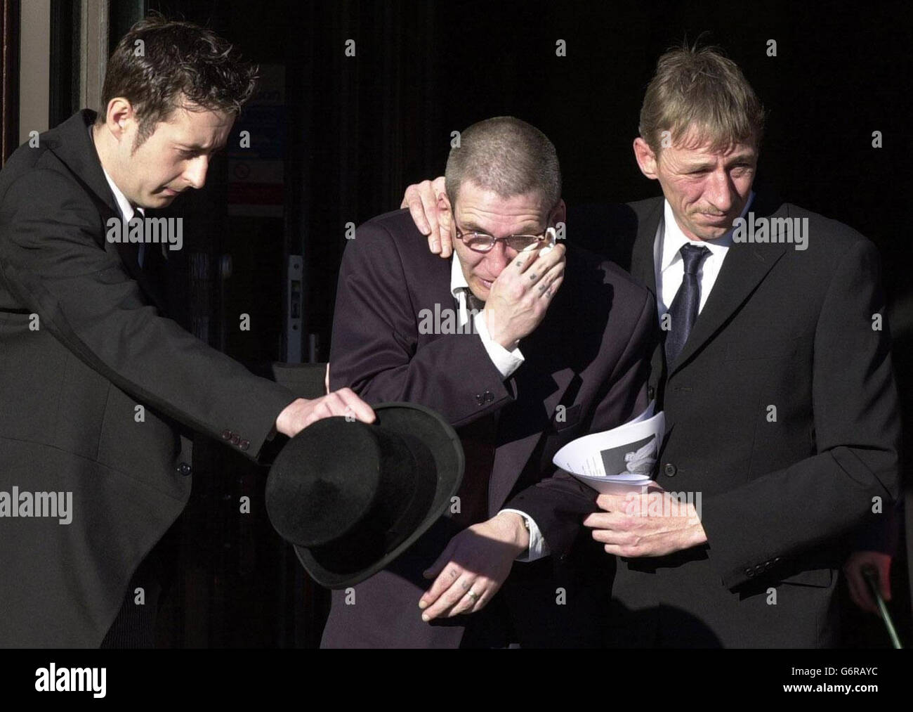 Coffin funeral accident death mourning joe martin hi-res stock ...