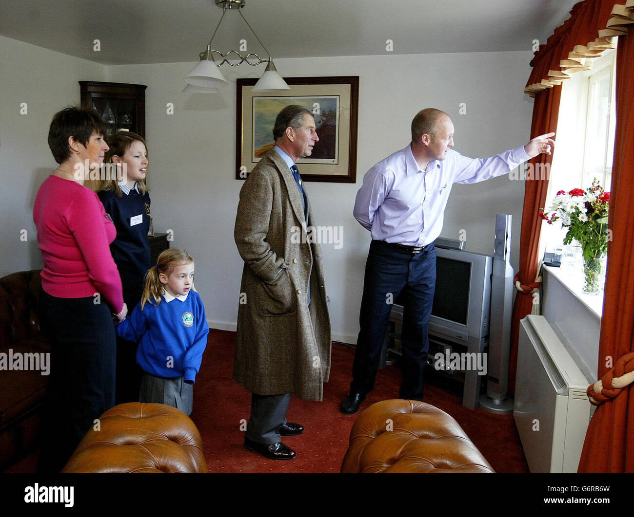 Prince Charles in Kettlewell Stock Photo - Alamy