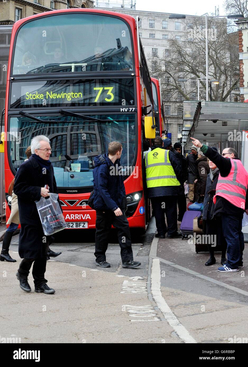 Tfl staff help hi-res stock photography and images - Alamy