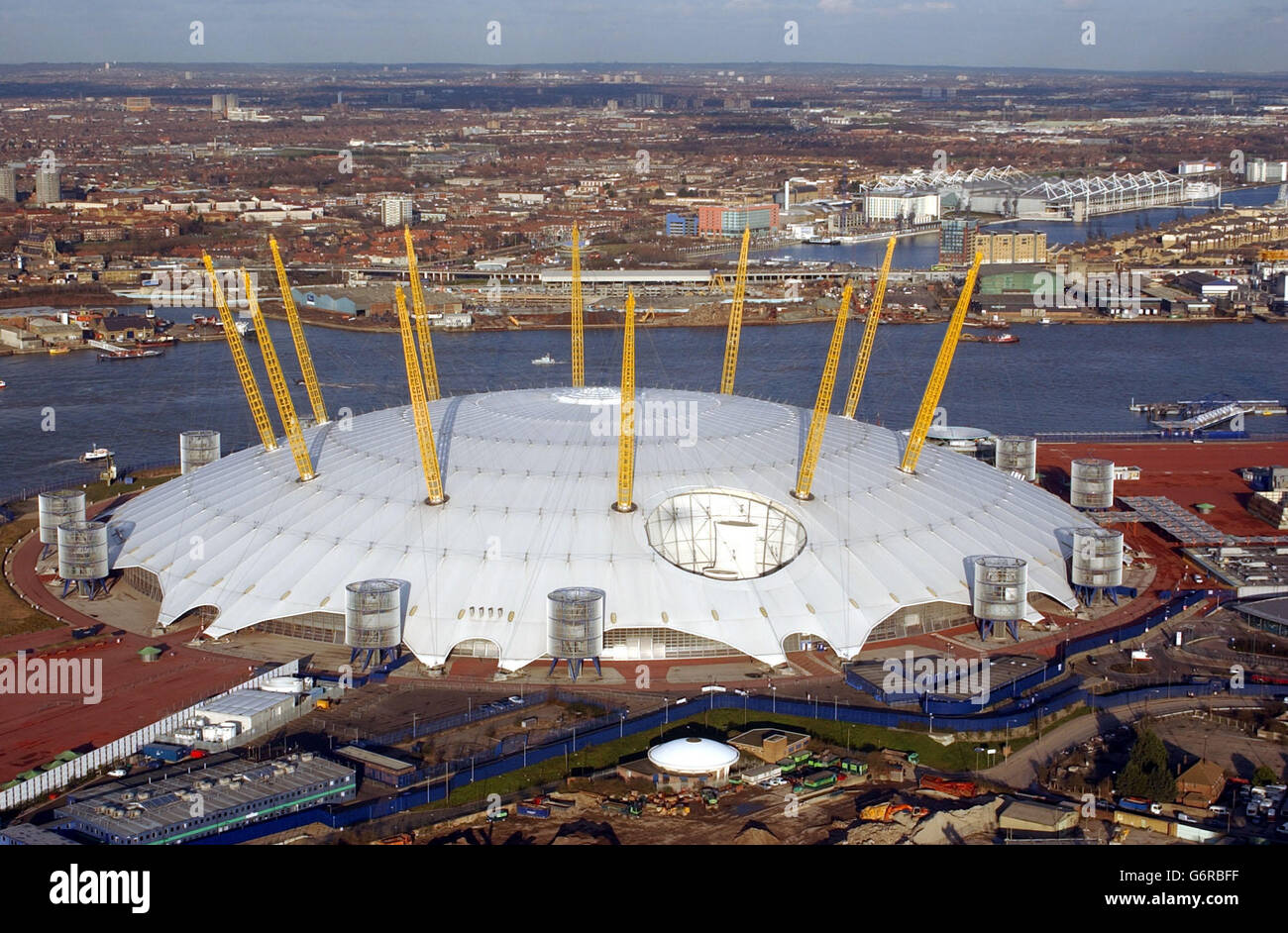 The Millennium Dome. Stock picture of The Millennium Dome Stock Photo ...