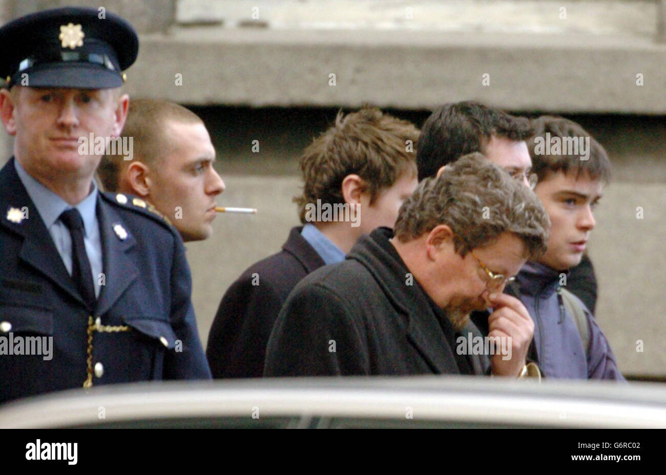 Sean Mackey leaving the Dublin Central Criminal Court Stock Photo - Alamy