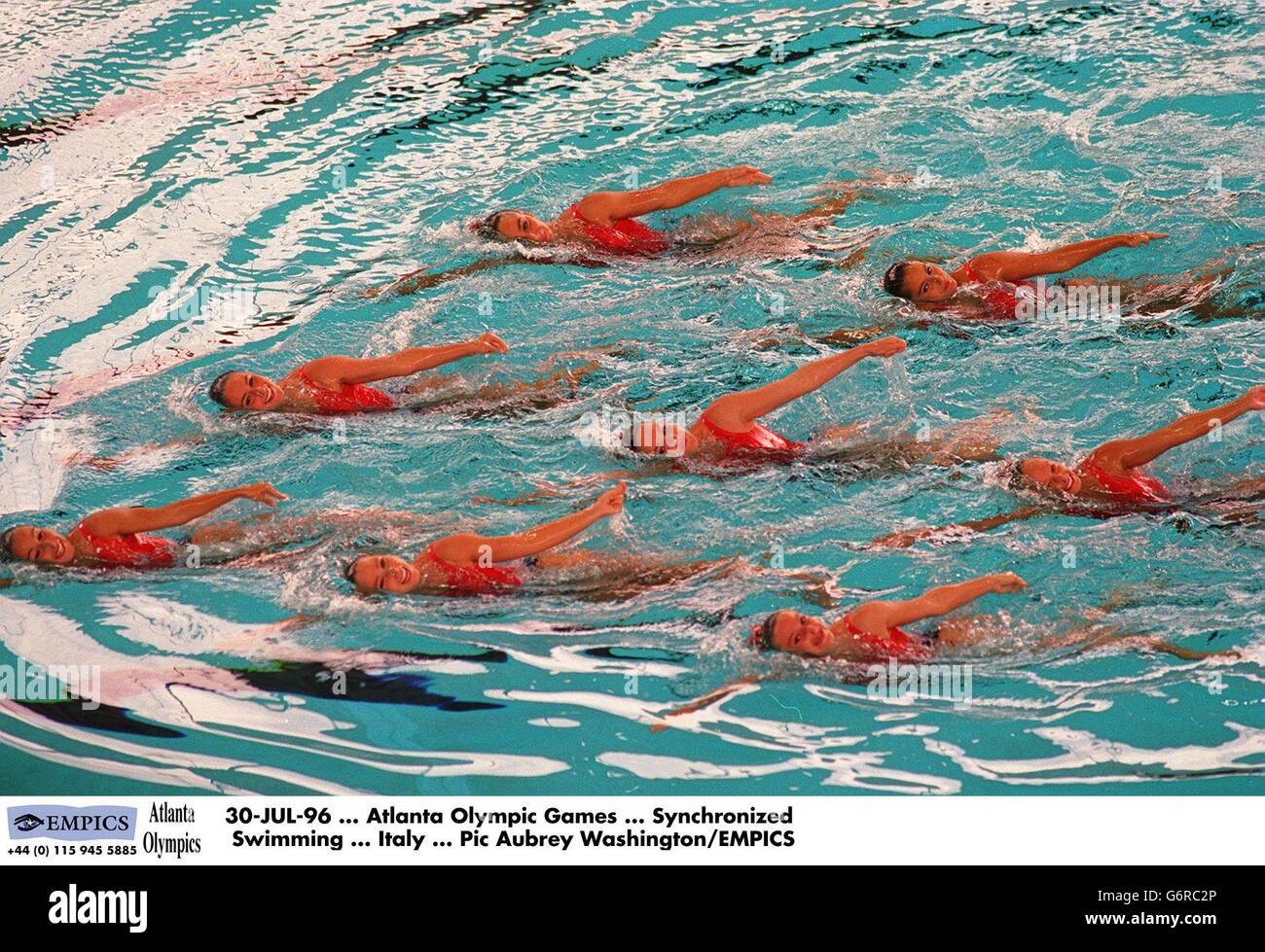 Atlanta Olympic Games .Synchronized Swimming. 30-JUL-96. Atlanta ...
