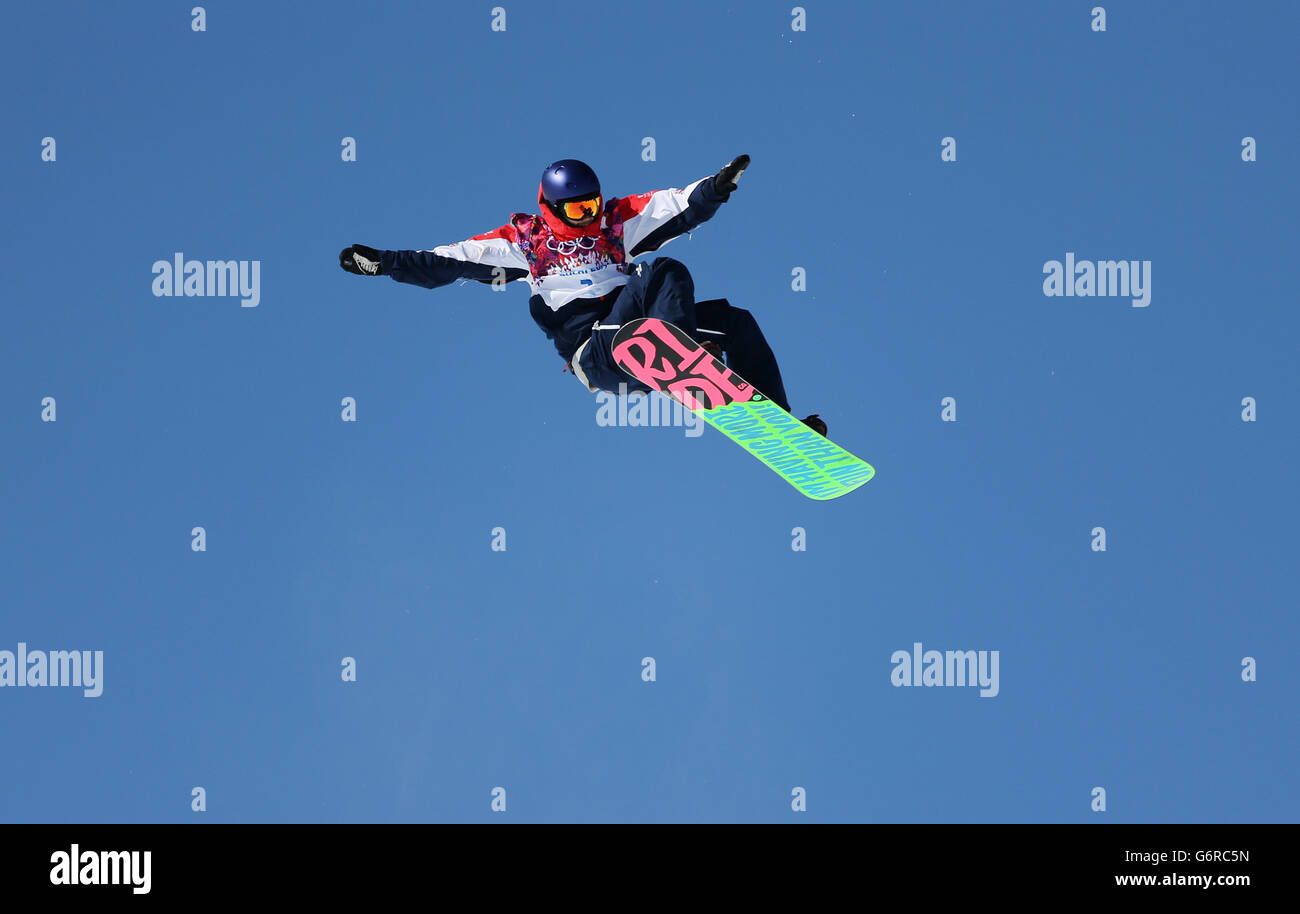 Great Britain's Billy Morgan during his first run in the Men's ...