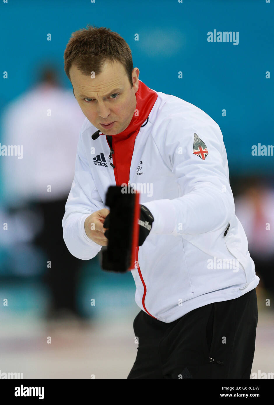Sochi Winter Olympic Games - Day 1. Great Britain's Tom Brewster during ...