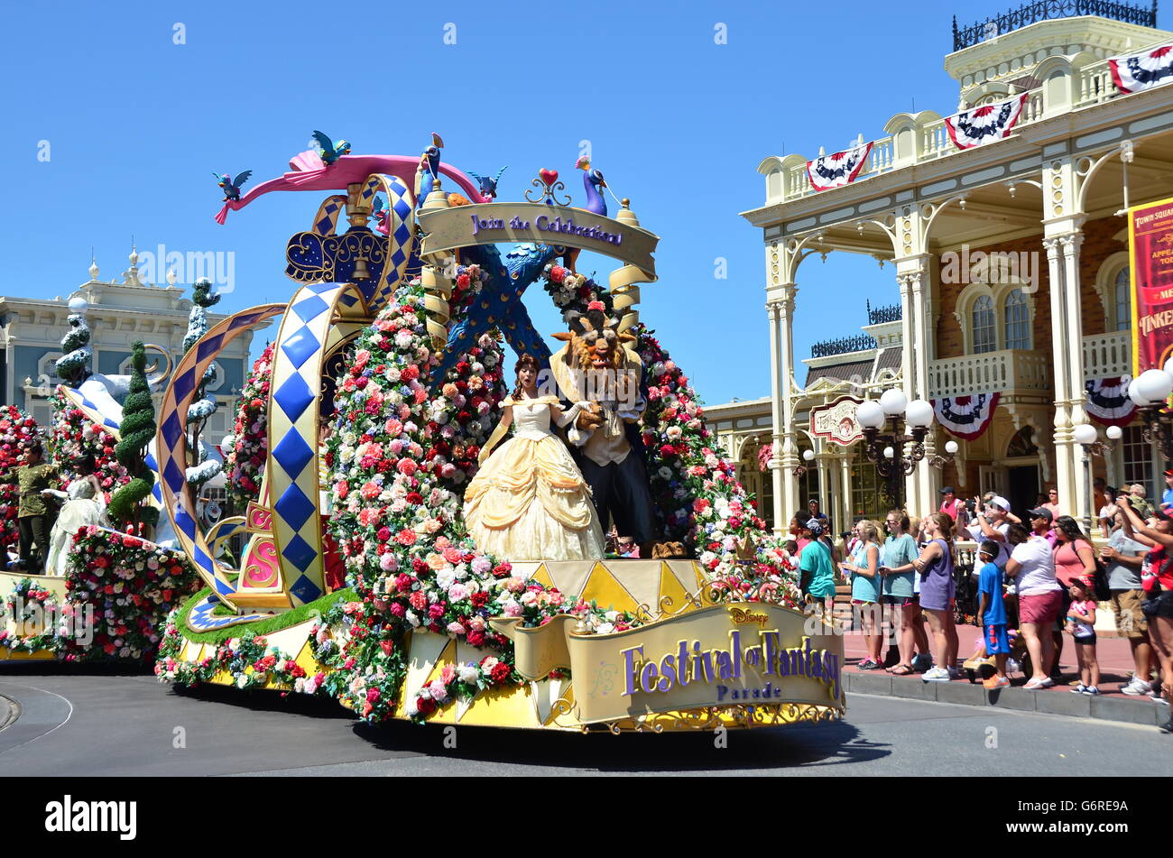 A dream Come True Parade at Walt Disney World,Orlando, Florida,USA ...