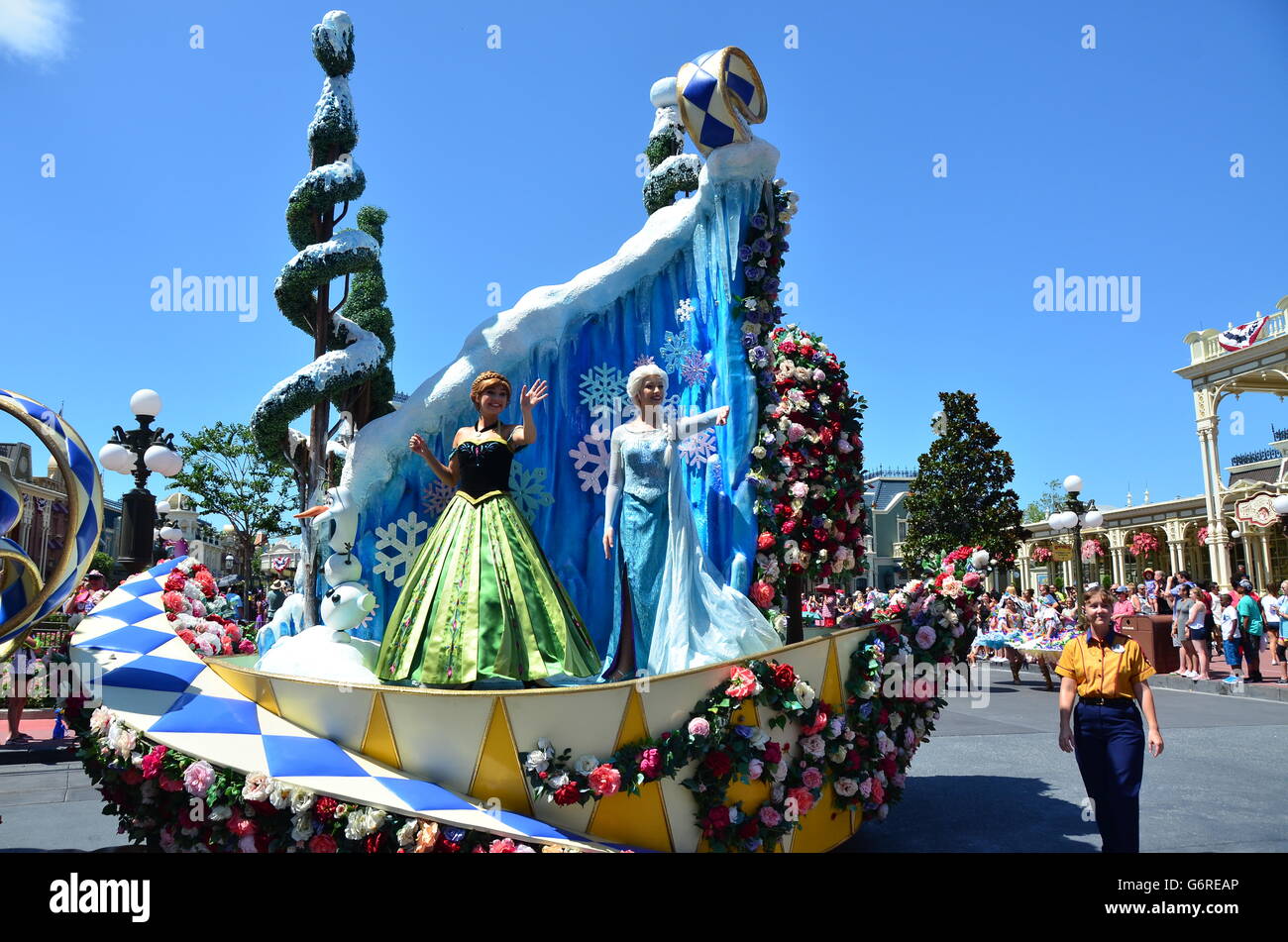 A dream Come True Parade at Walt Disney World,Orlando, Florida,USA ...