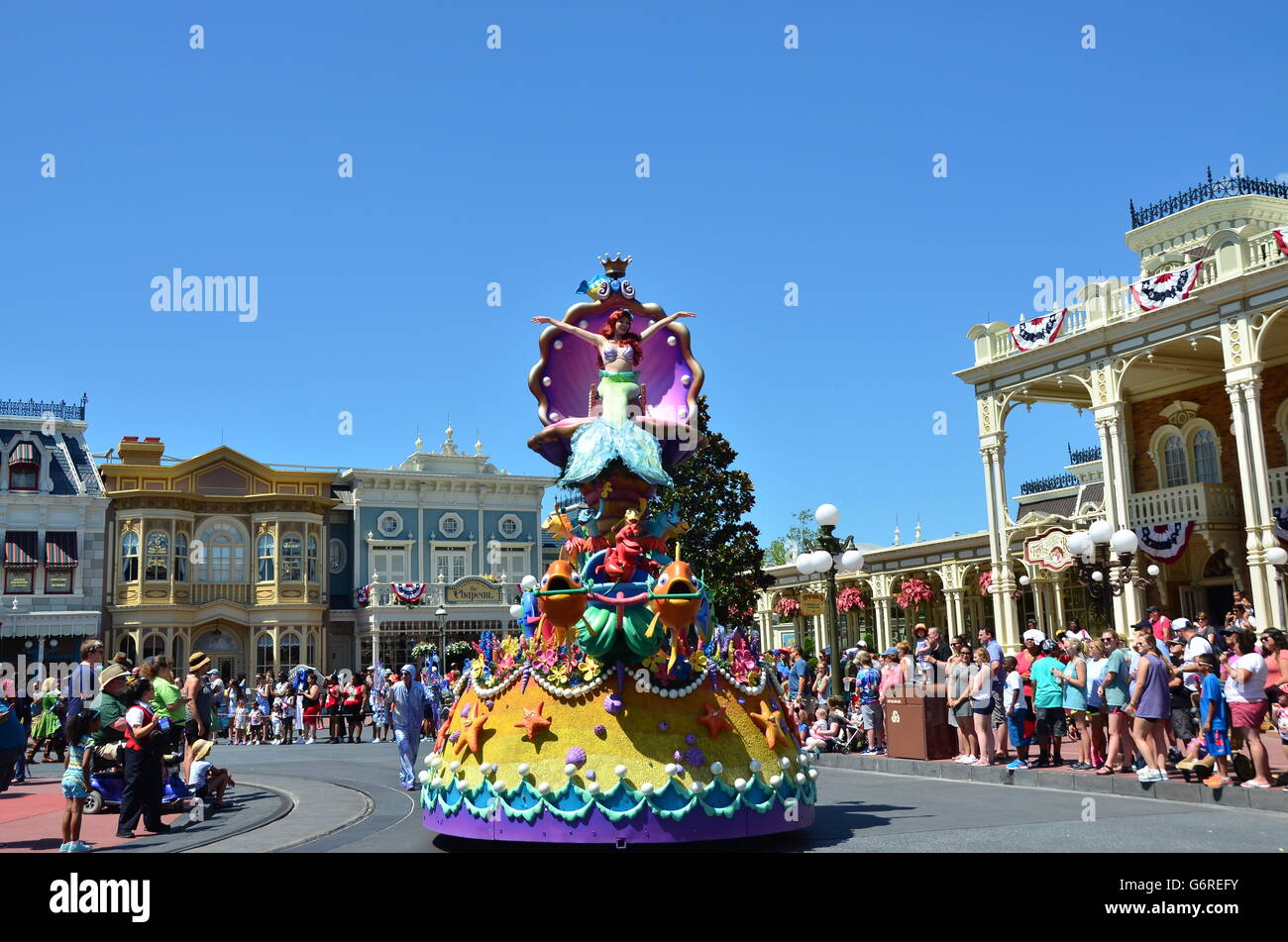 A dream Come True Parade at Walt Disney World,Orlando, Florida,USA ...
