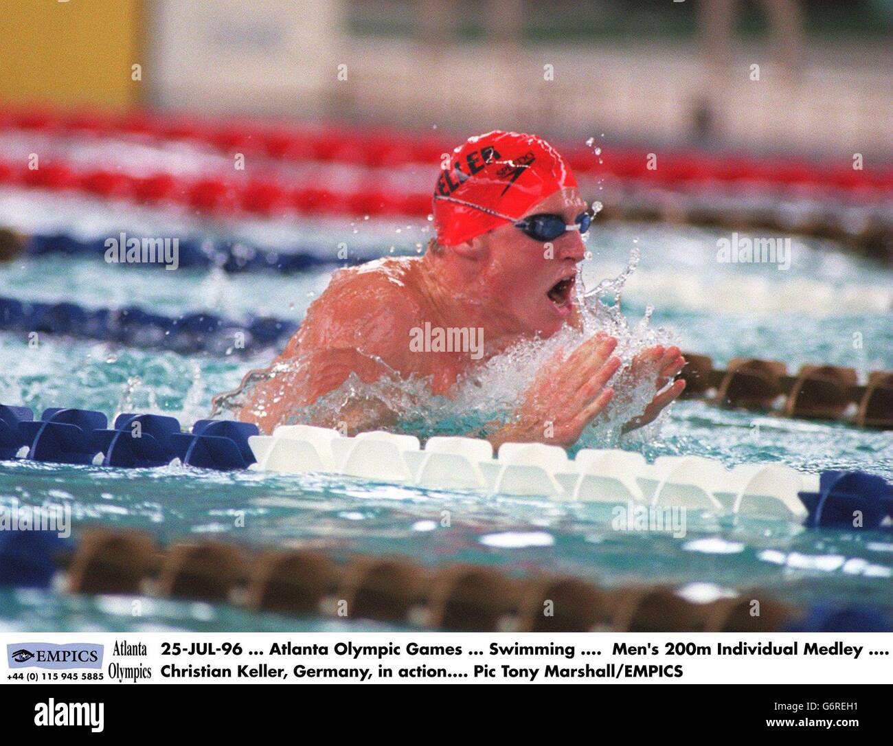 Atlanta Olympic Games ... Swimming Stock Photo - Alamy
