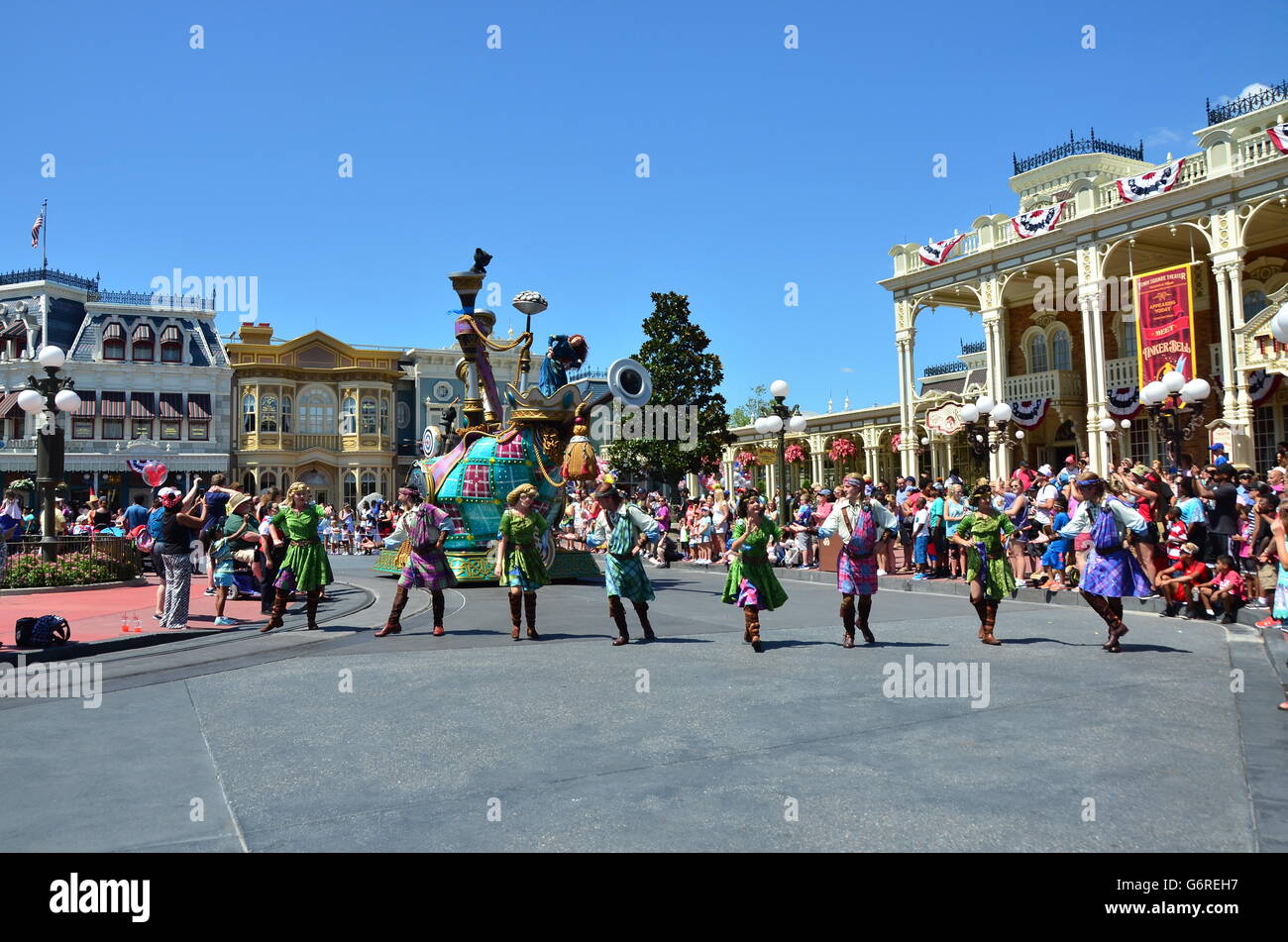 A dream Come True Parade at Walt Disney World,Orlando, Florida,USA ...