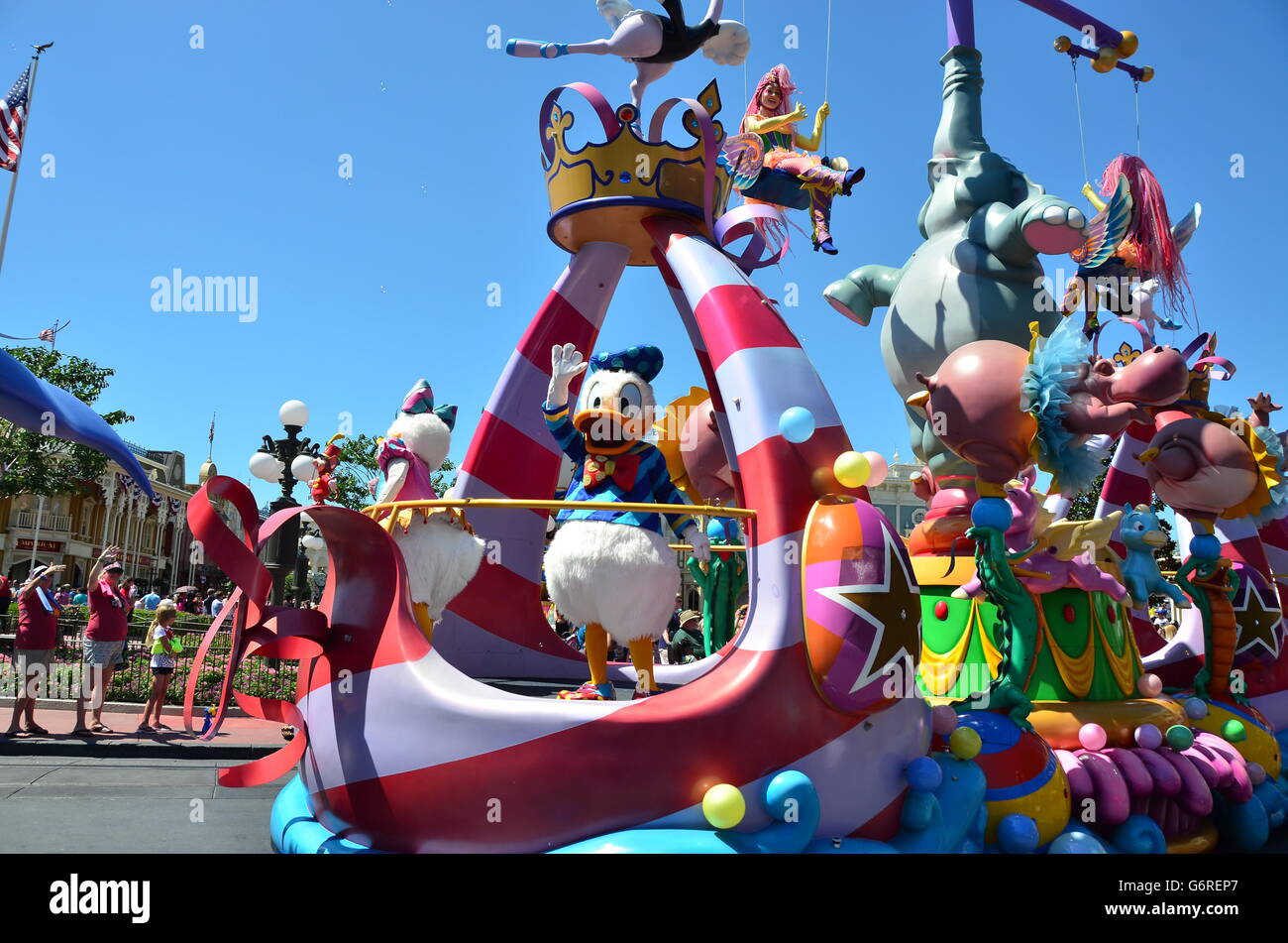A dream Come True Parade at Walt Disney World,Orlando, Florida,USA ...