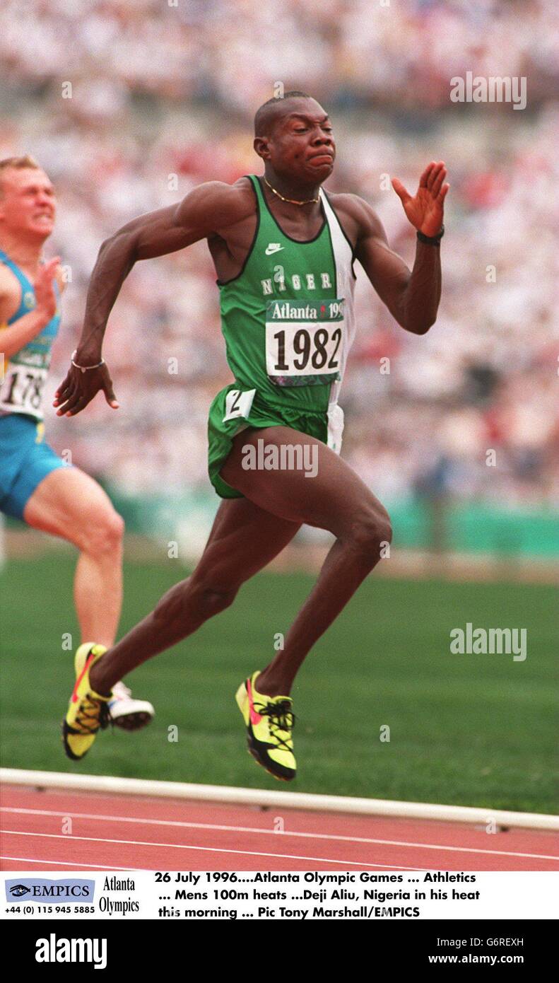 Atlanta Olympic Games ..... Athletics Stock Photo - Alamy