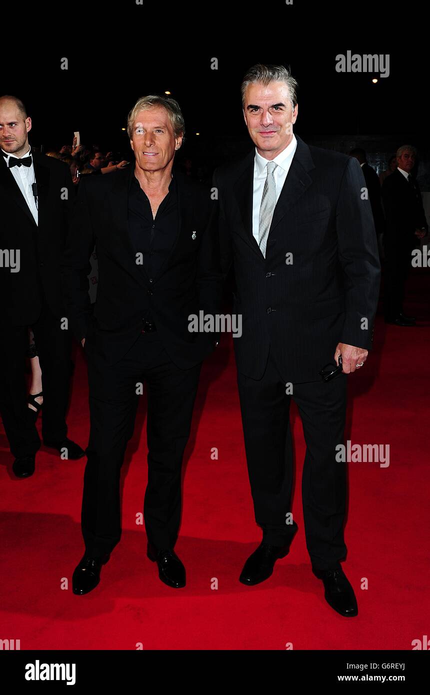 Michael Bolton and Chris Noth (right) arriving for the 2014 National ...
