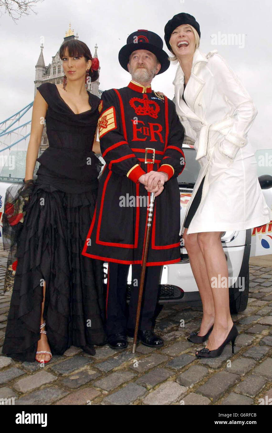 Princess Tamara Gartoryski-Borbon of Spain (left) and model Jodie Kidd ...