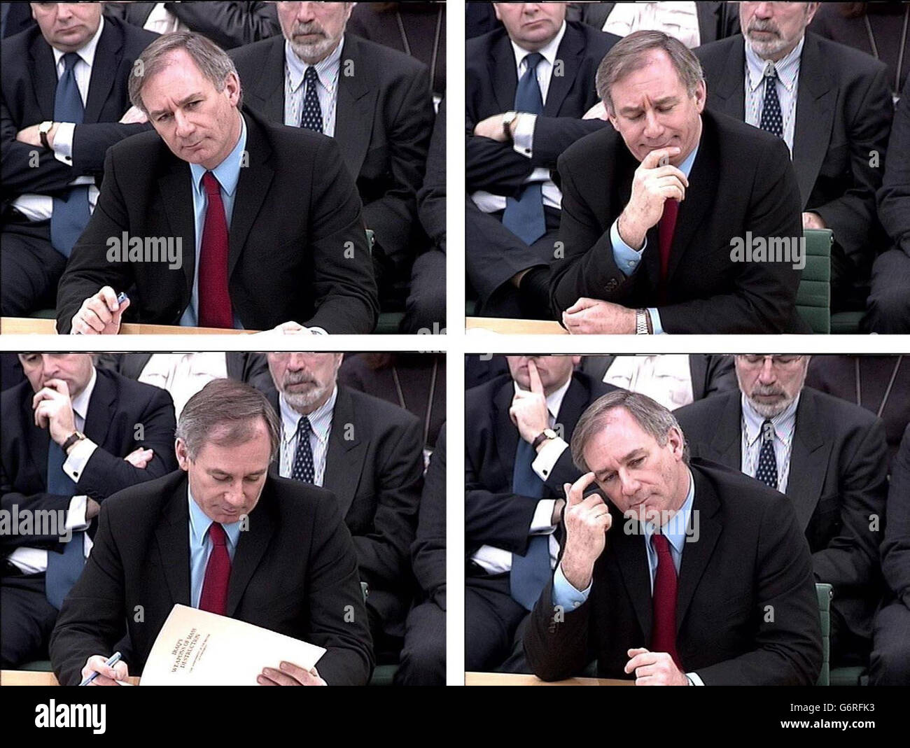 Geoff Hoon Commons Defence Select Committee Stock Photo - Alamy