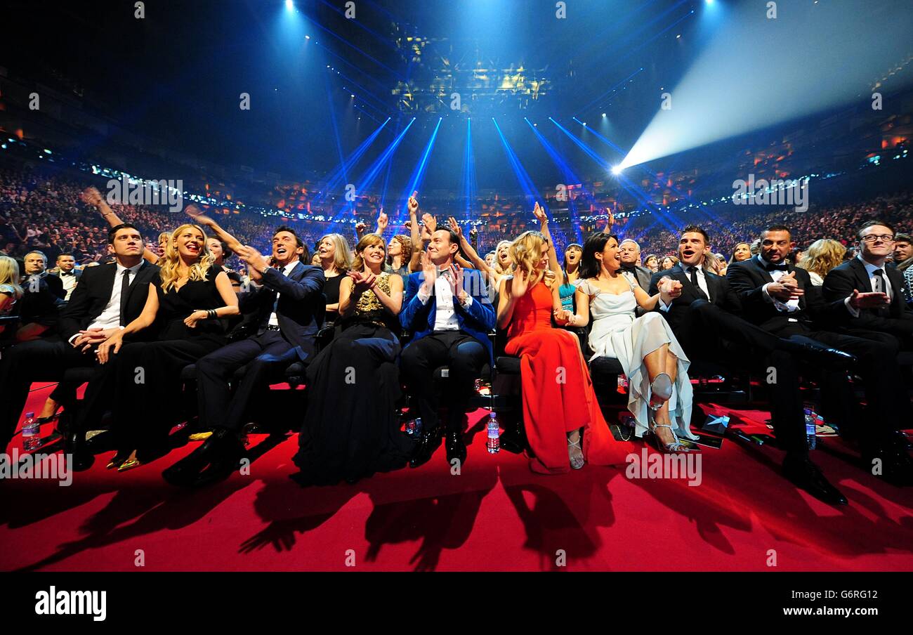 Cast and crew of Strictly Come Dancing celebrate winning the Talent ...