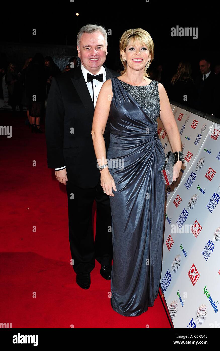 Eamonn Holmes and Ruth Langsford arriving for the 2014 National ...
