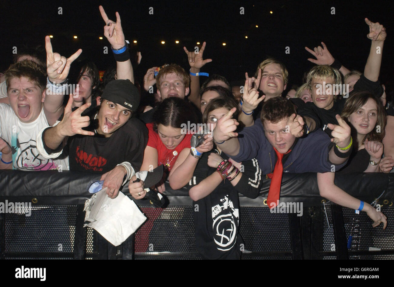 Blink 182 fans Stock Photo - Alamy