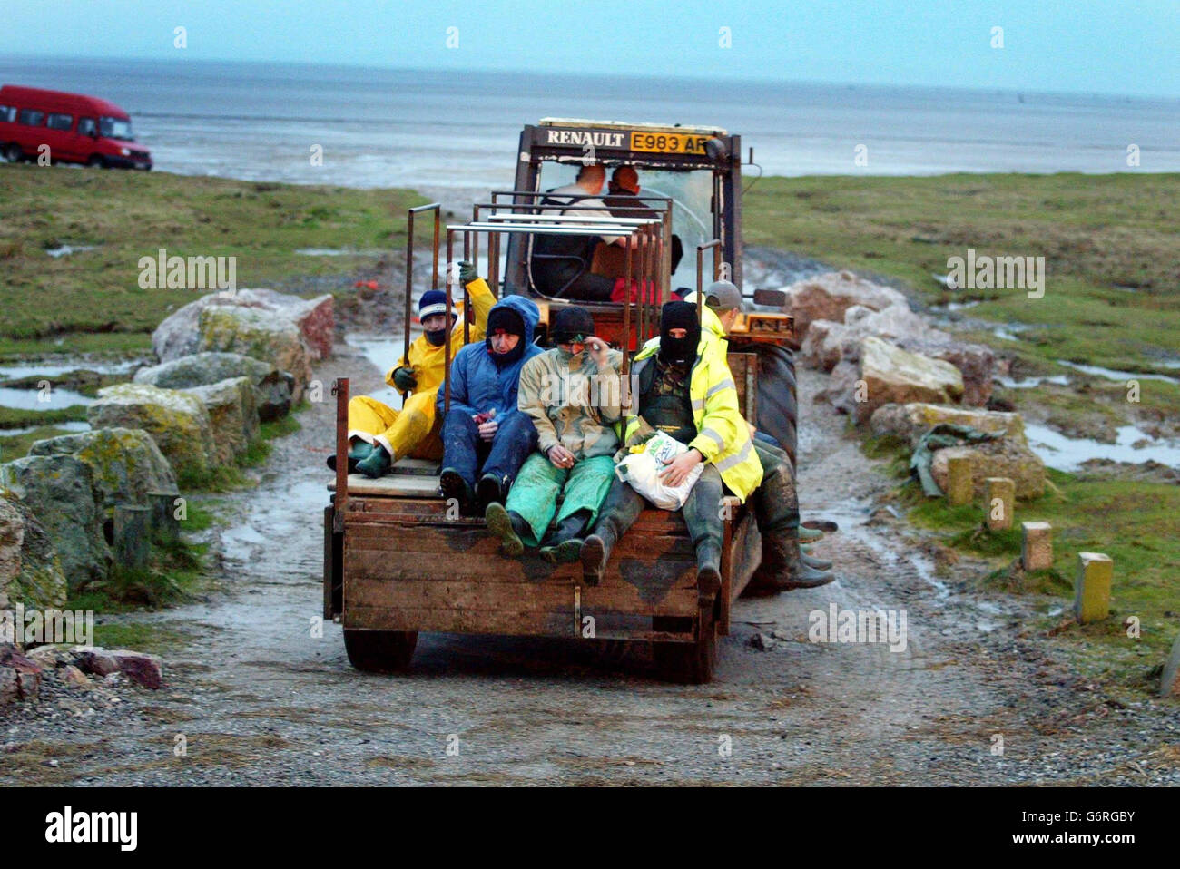 CHINA Cockle Picking Stock Photo - Alamy