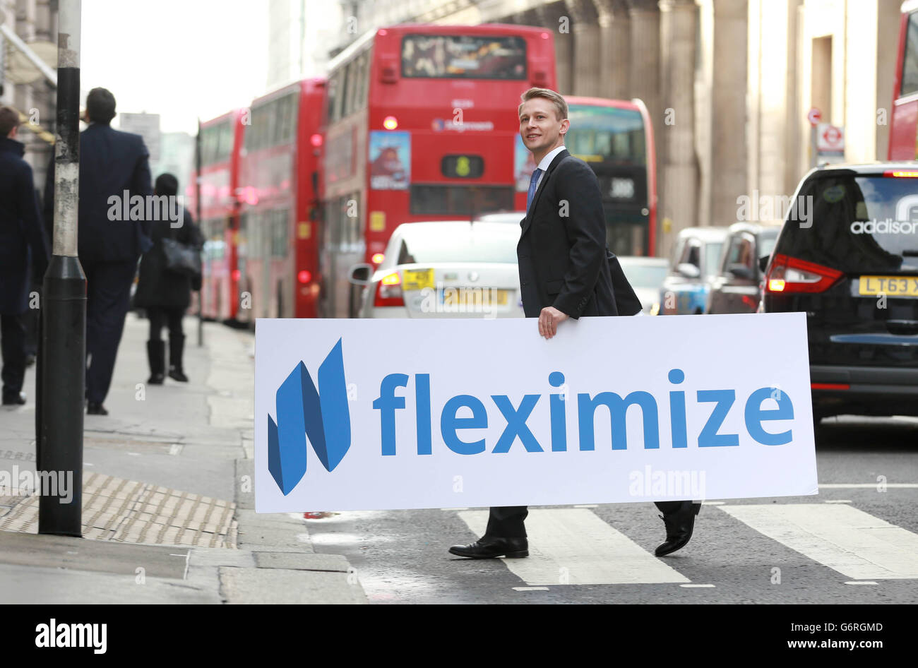 Launch of Fleximize Stock Photo - Alamy