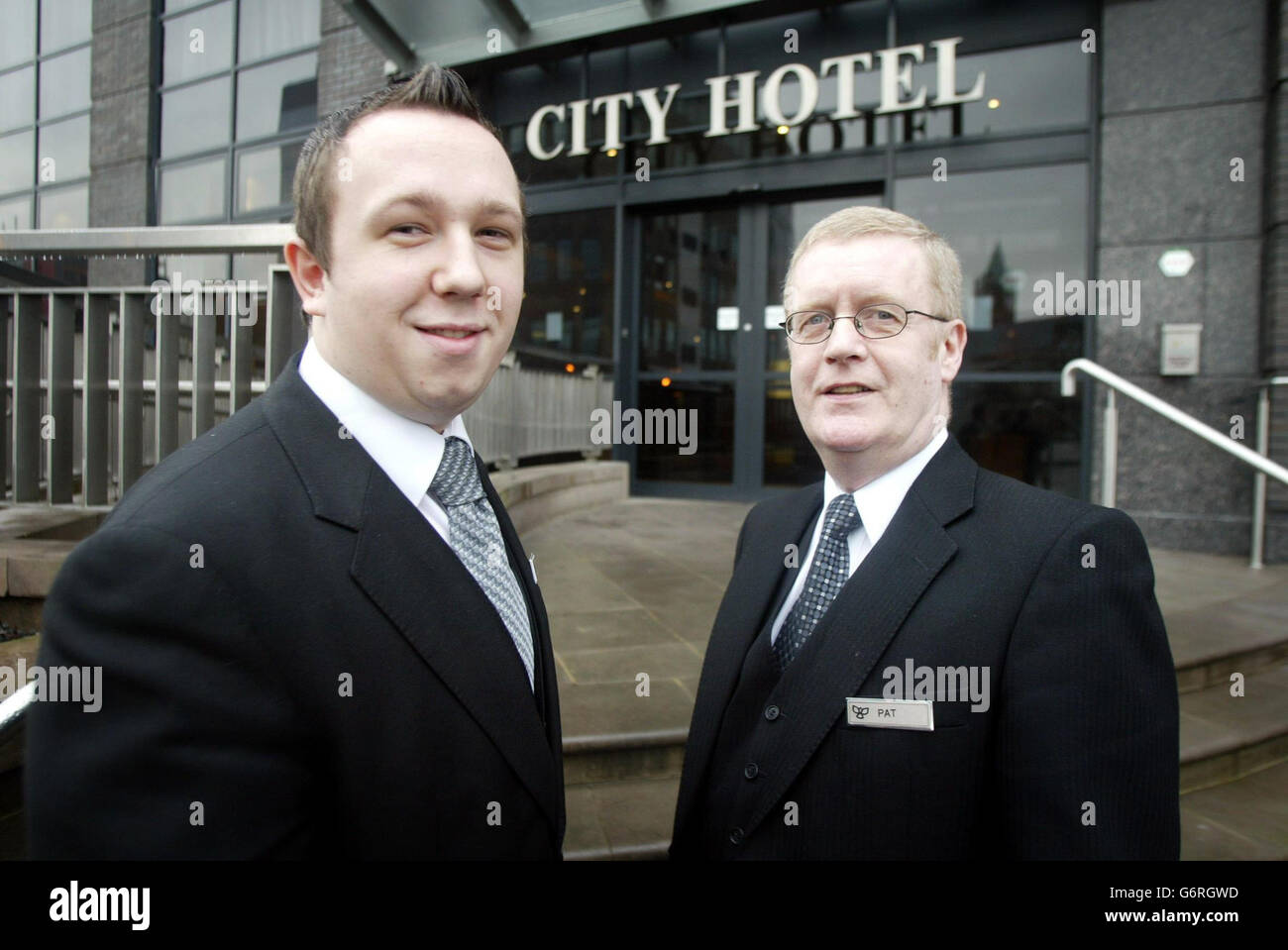 Bedroom City Hotel Managers Stock Photo - Alamy