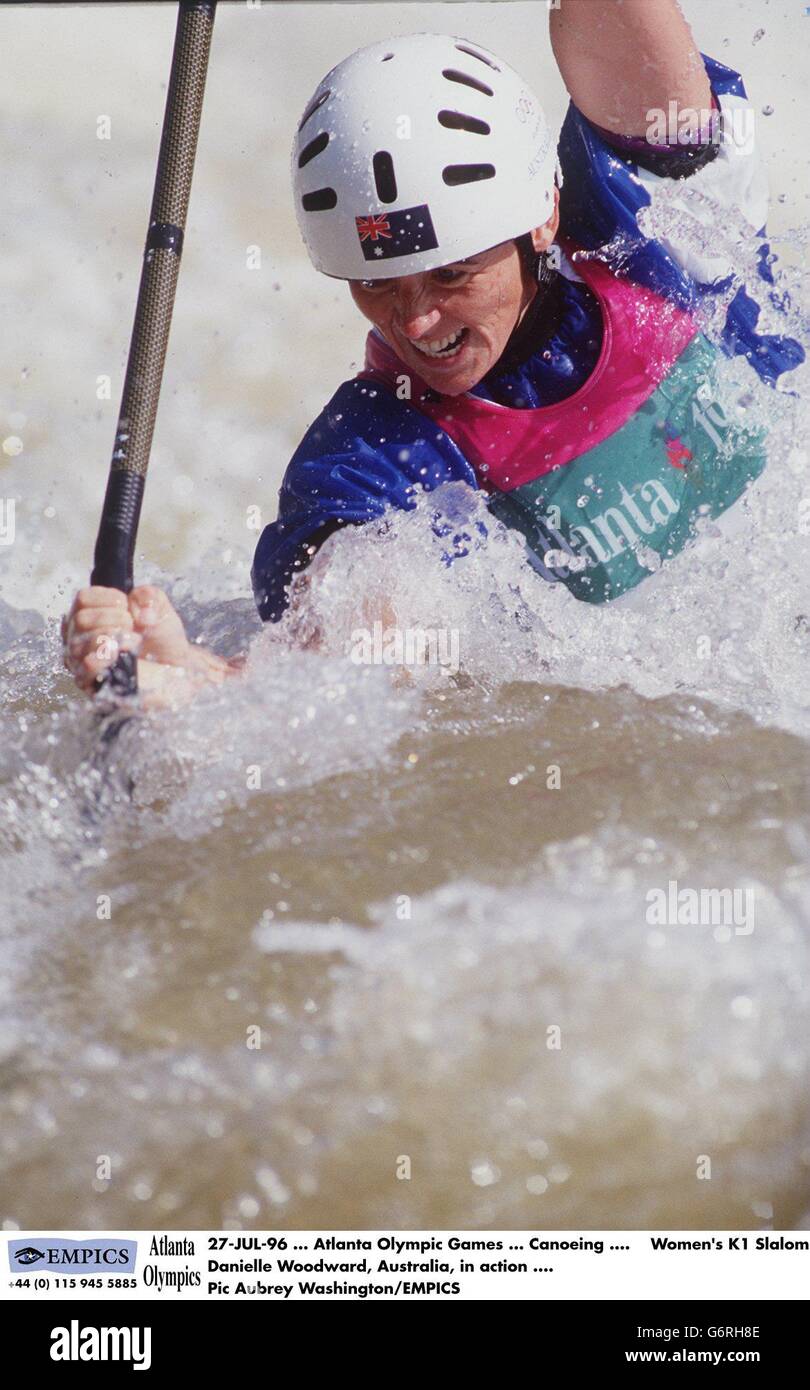 Atlanta olympic games canoeing hi-res stock photography and images - Alamy