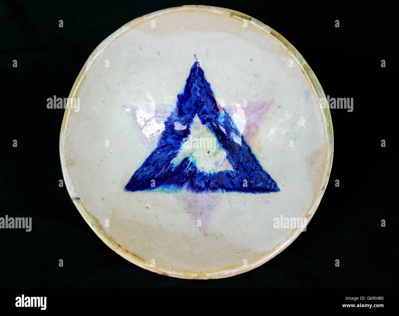 Blue triangle hi-res stock photography and images - Alamy